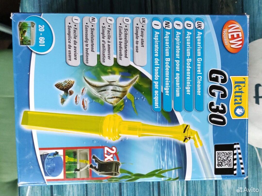 Tetra gc30 сифон, очиститель грунта аквариума