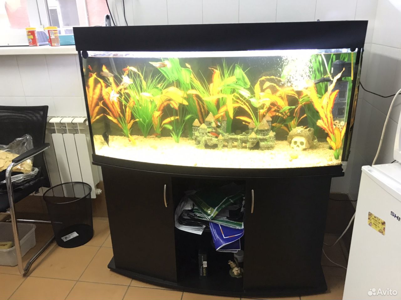 Аквариум 320л с тумбой