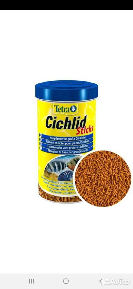 Корм для рыб Tetra Cicklids Stiks 1000мл
