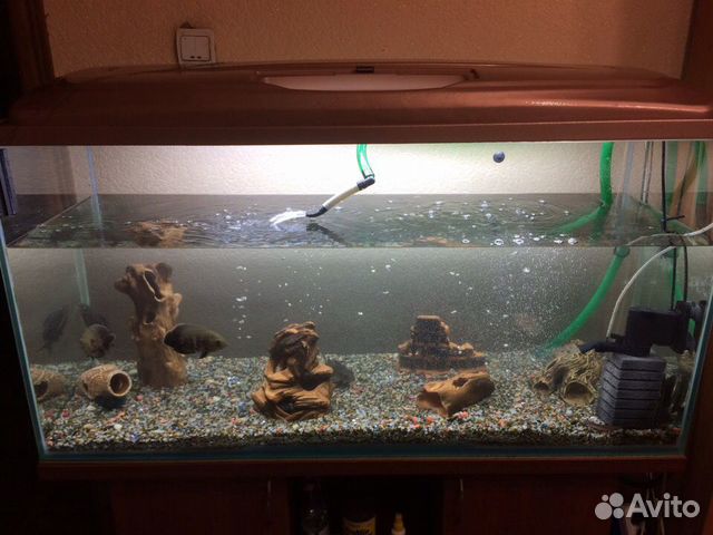 Аквариум Aquaelle 290 литров с тумбой