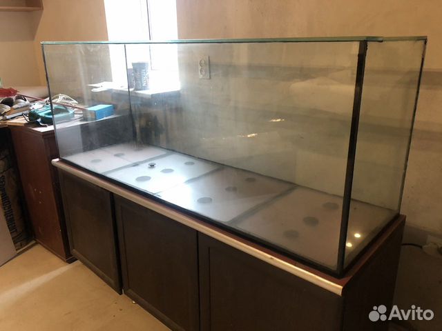 Аквариум 400л с тумбой