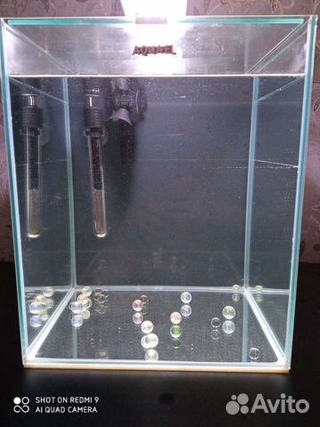 Аквариум кубик 30л Aqael