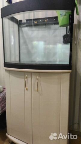 Аквариум с тумбой бу