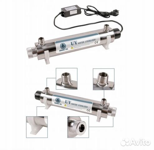 Уф антибактериальная лампа для воды