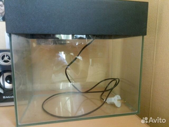 Аквариум с крышкой 15л