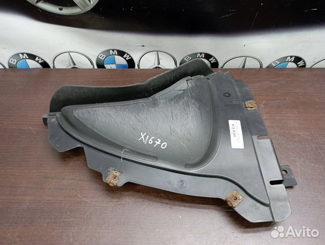 Правая защита переднего бампера BMW F10 купить в Москве BMW 51757186517 ...