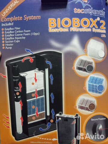 Фильтр aquatlantis biobox 2 (с обогрев.) Новый