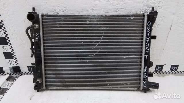 Радиатор охлаждения двигателя Hyundai Solaris 2 A купить в Москве ...
